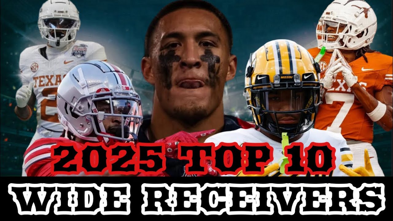 Top 10 Wide Receivers in the (underrated) 2025 class - YouTube