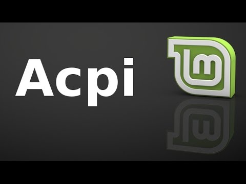 Acpi : Check battery status via Command line terminal in Linux Mint (Ubuntu)