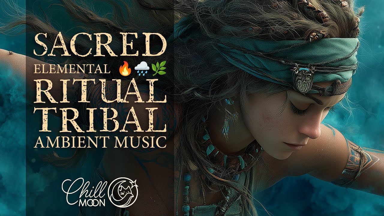 Tribal Sacred Elemental Ritual 🌿🔥🌧️ | Tribal Ambient Music for ...