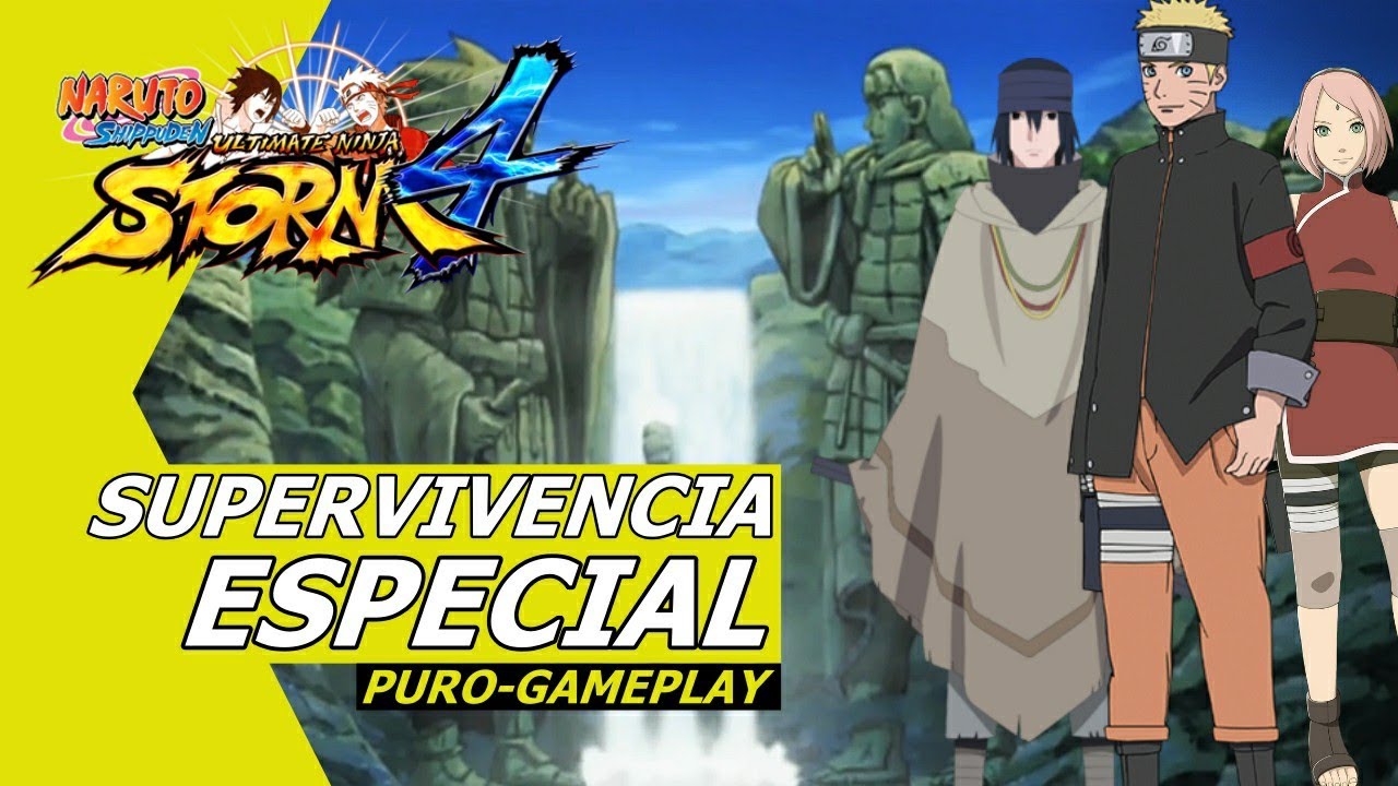 Naruto STORM 4 | Supervivencia Especial | Naruto, Sasuke y Sakura ...