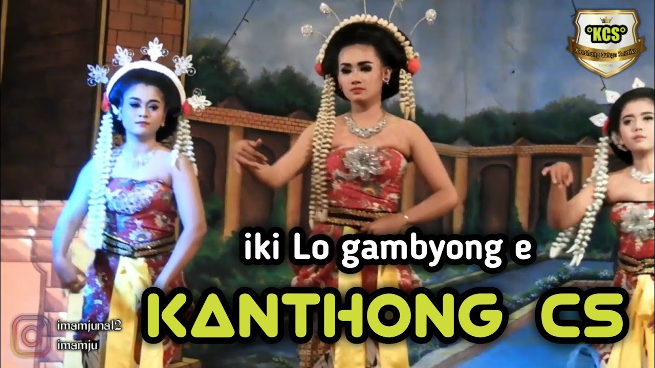 Srimpen Gambyong || kethoprak KANTHONG CS gebyar sedekah bumi - YouTube