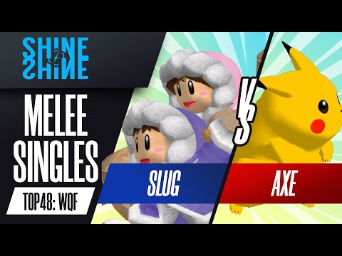 SluG vs Axe - Melee Singles Top 48: WQF - Shine 2022 | Ice Climbers vs ...
