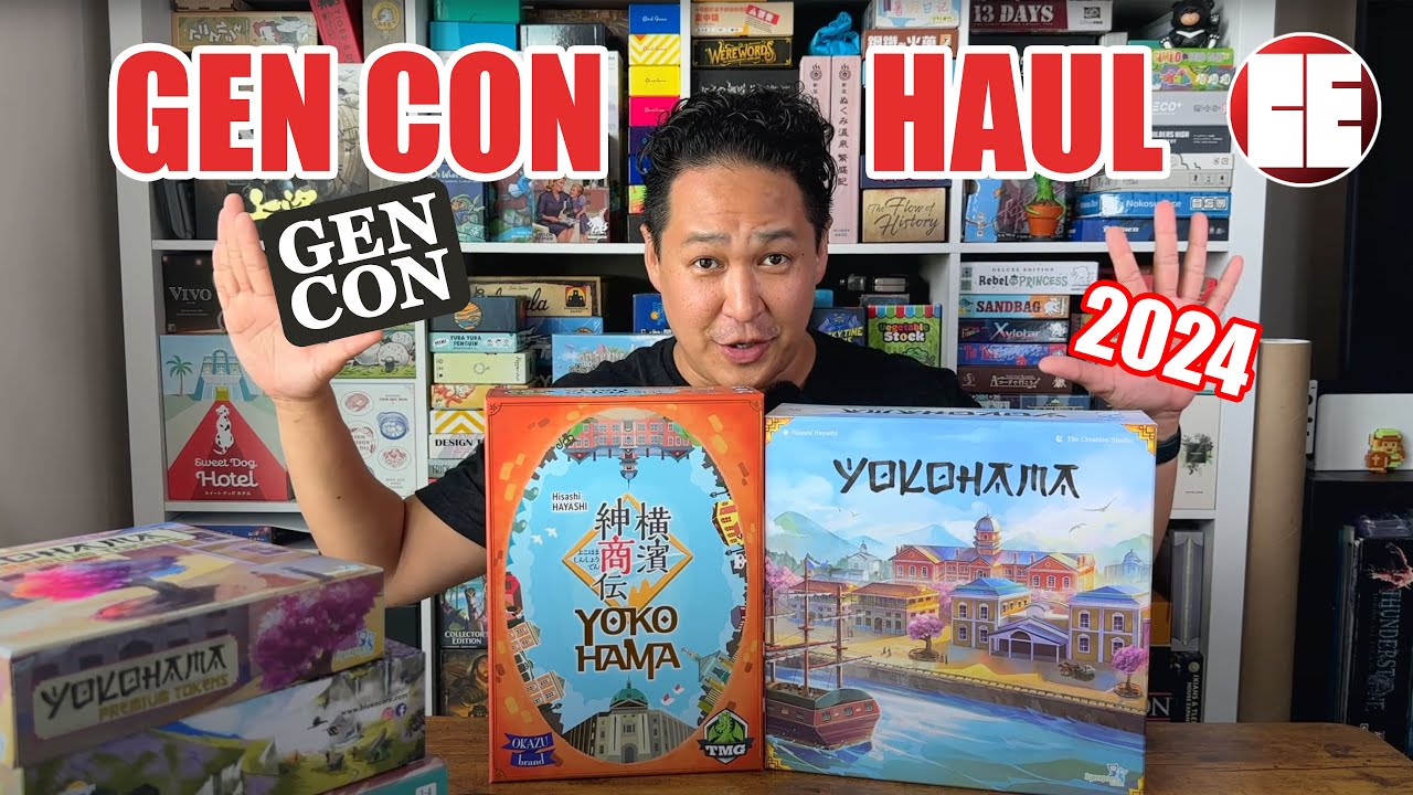 Cardboard East Gen Con 2024 Haul