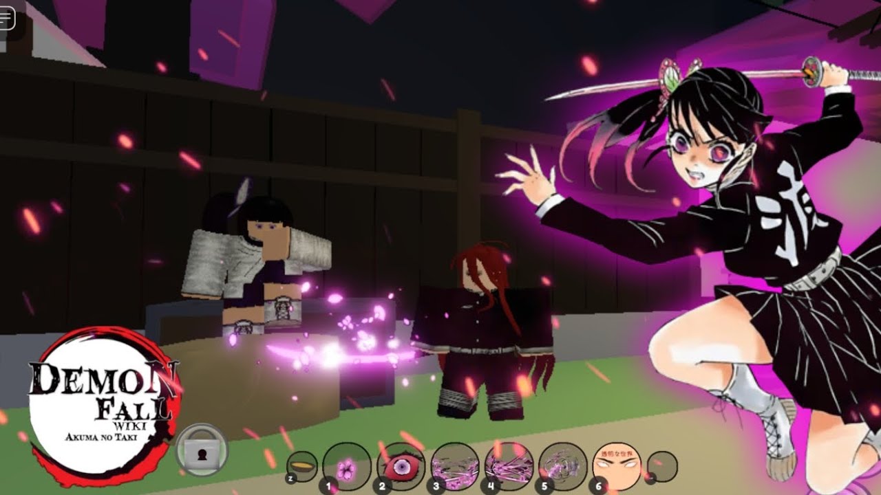 COMO PEGAR A NOVA RESPIRAÇÃO DA KANAO (FLOR) + SHOWCASE NO DEMON FALL ...