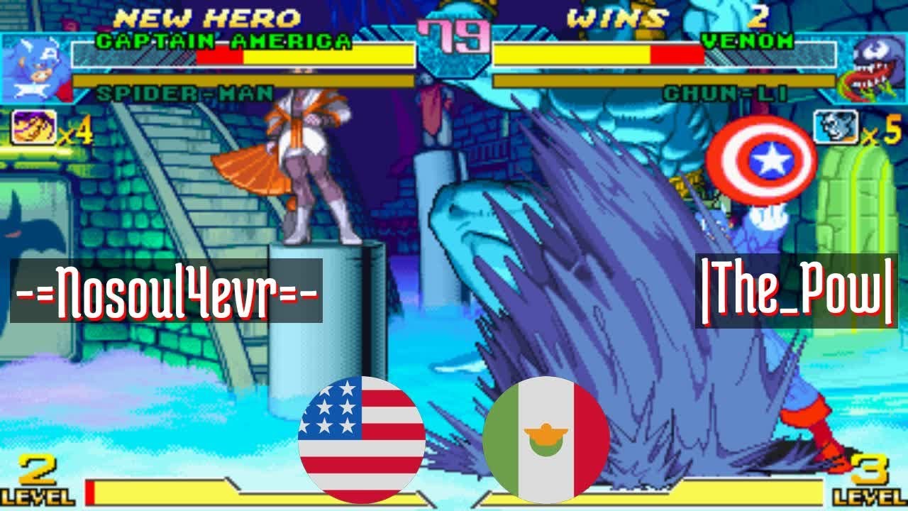 @mvsc: -=Nosoul4evr=- (US) vs |The_Pow| (MX) [Marvel vs Capcom ...