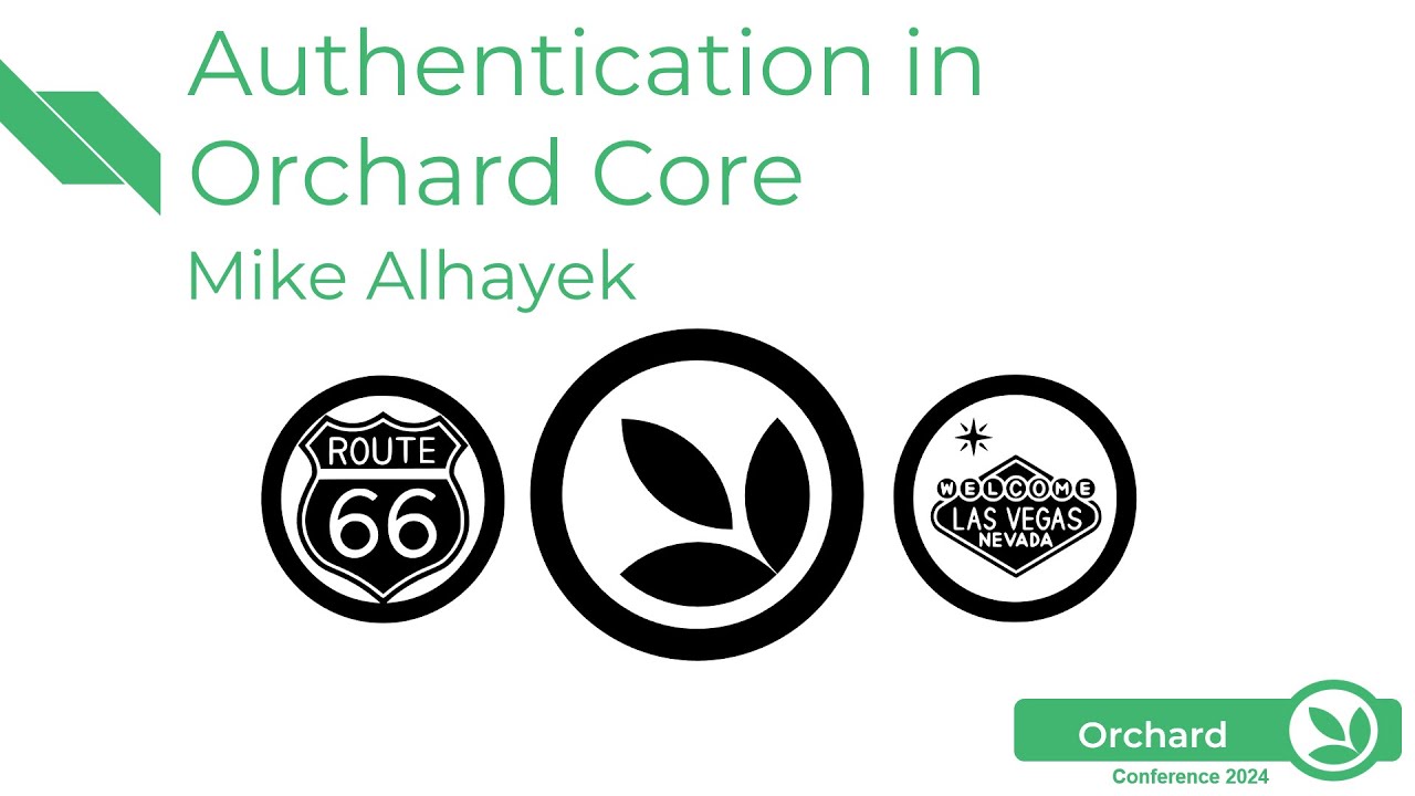 Authentication in Orchard Core - Orchard Harvest 2024 - YouTube
