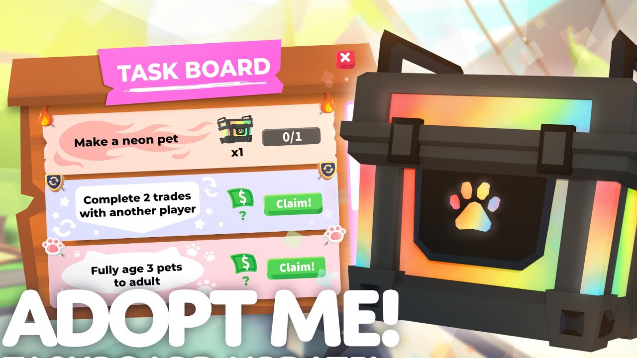 Opening An RGB Box In Adopt Me! (Roblox 2023) - YouTube