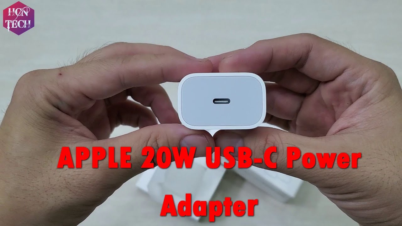 Apple Original 20W USB-C Power Adapter - Unboxing and Testing - YouTube