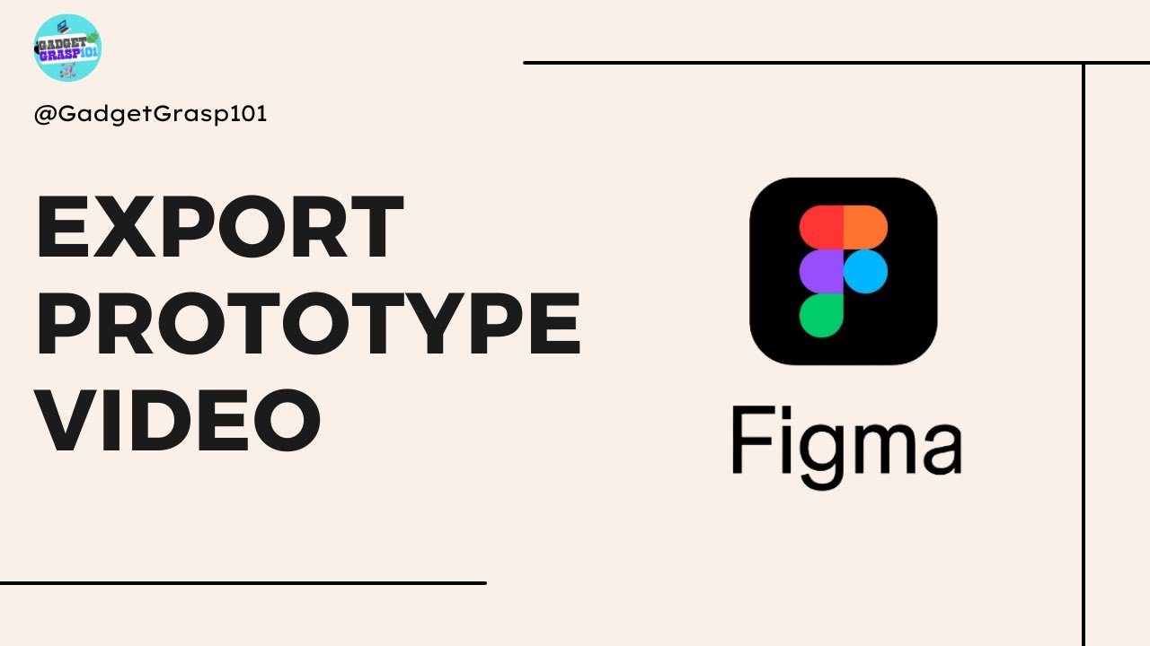 How to Export Figma Prototype to Video - YouTube