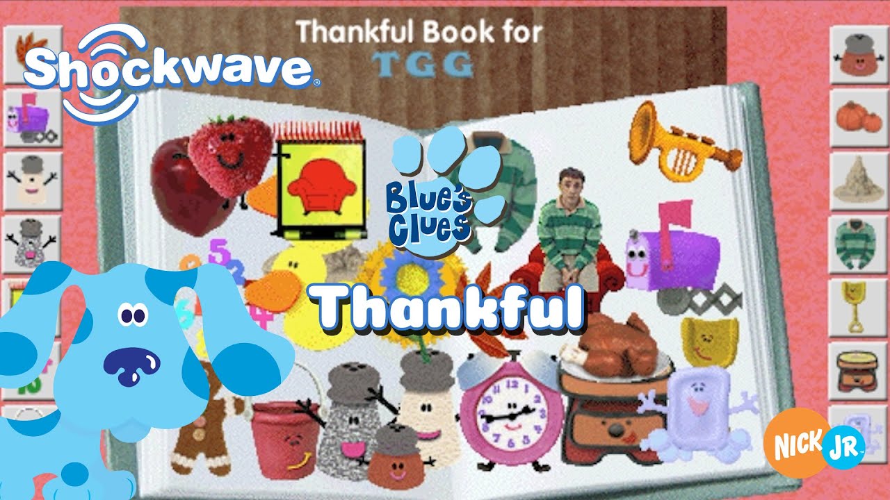 Blue's Clues™: Thankful (Shockwave 1999) - Nick Jr. Games - YouTube
