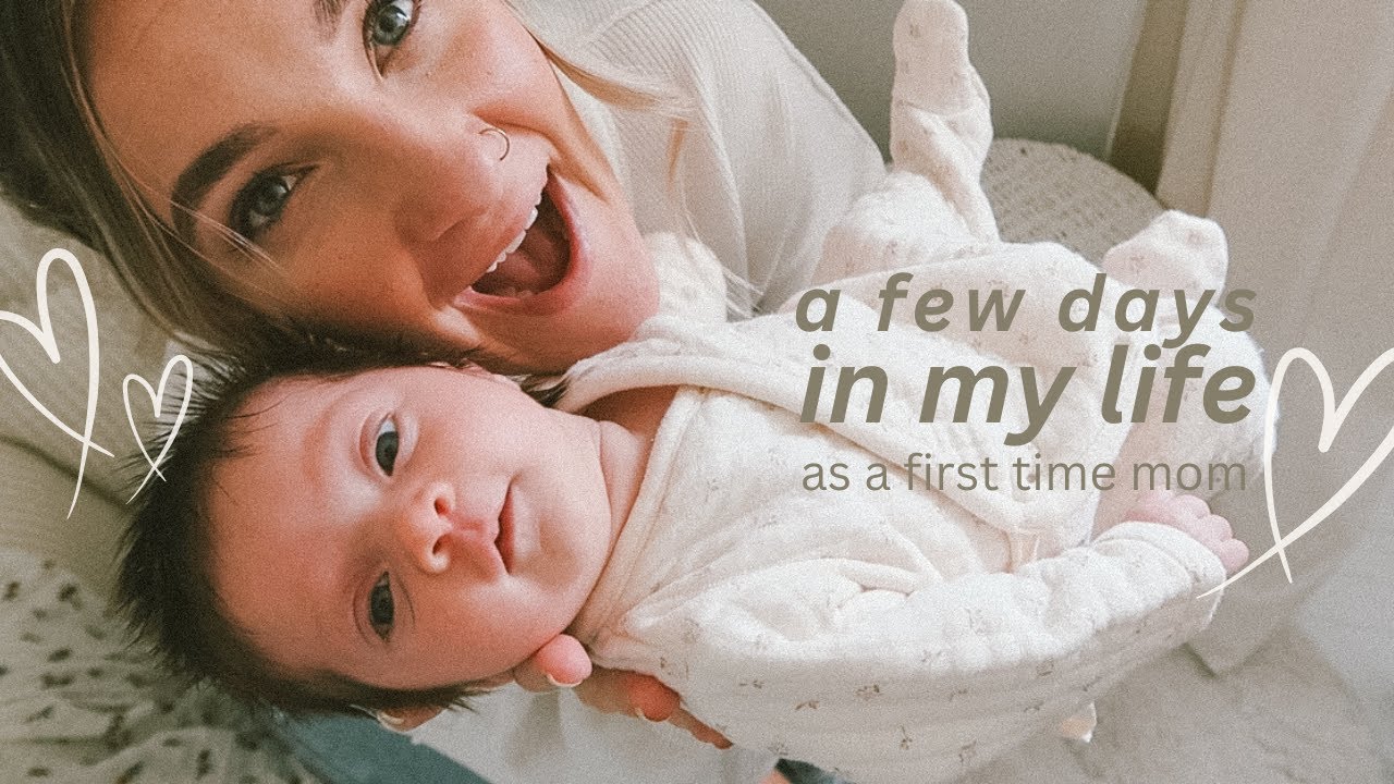 NEWBORN DAYS: days in my life as a first time mom - YouTube