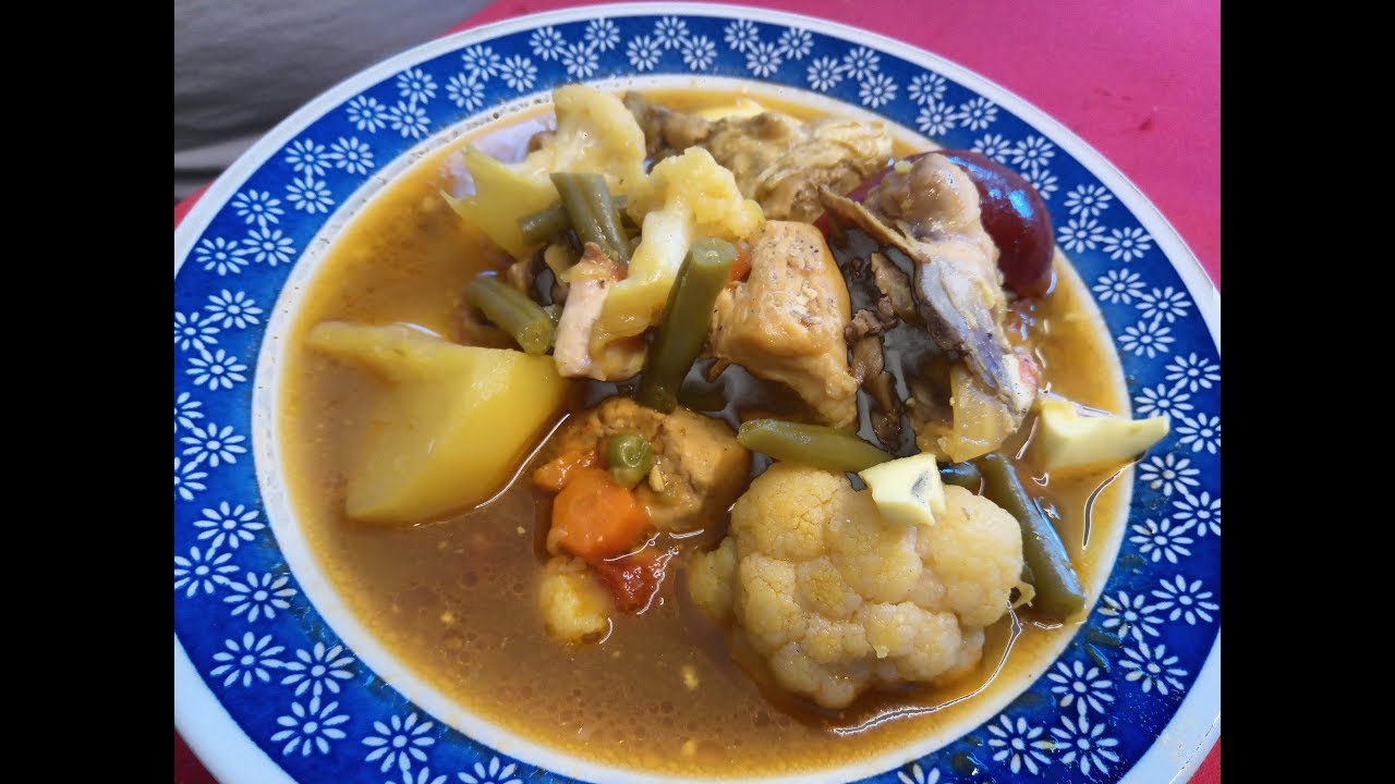 Estofado de Pollo con Coliflor. - YouTube
