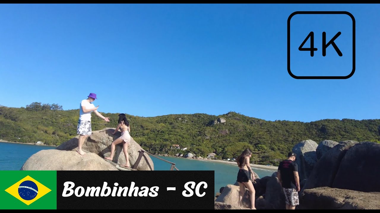 Brazilian Beach: Bombinhas | 🇧🇷 | SC |【4K】 - YouTube