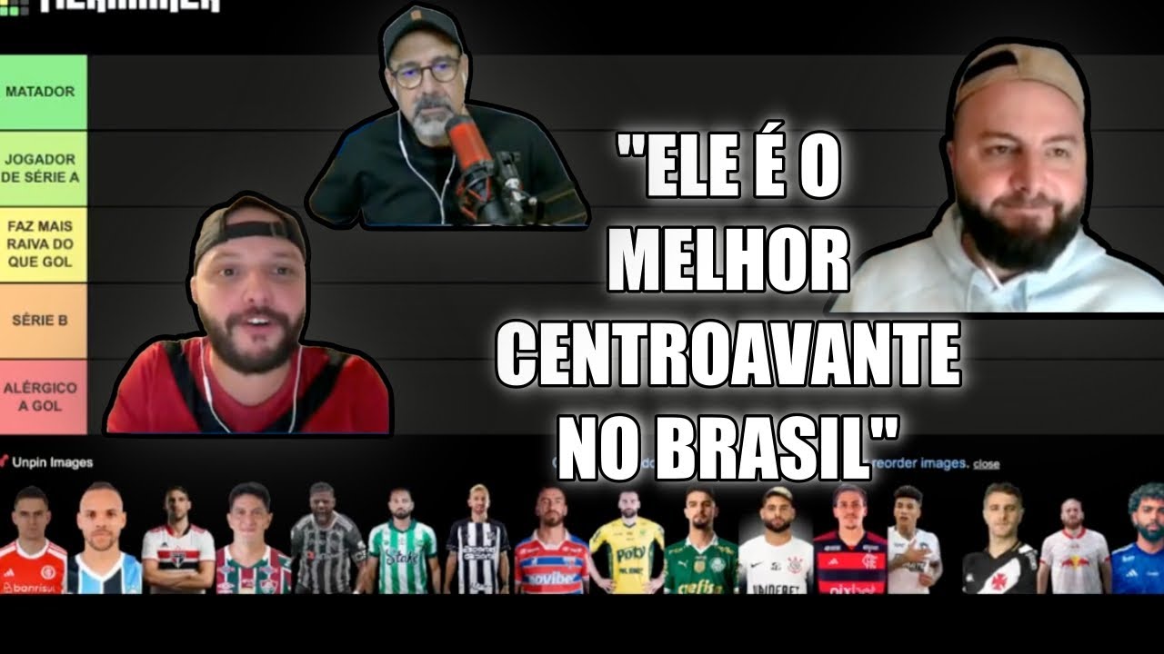 QUEM É O MELHOR 9 DO BRASIL? - Resenha dos Calvos - YouTube