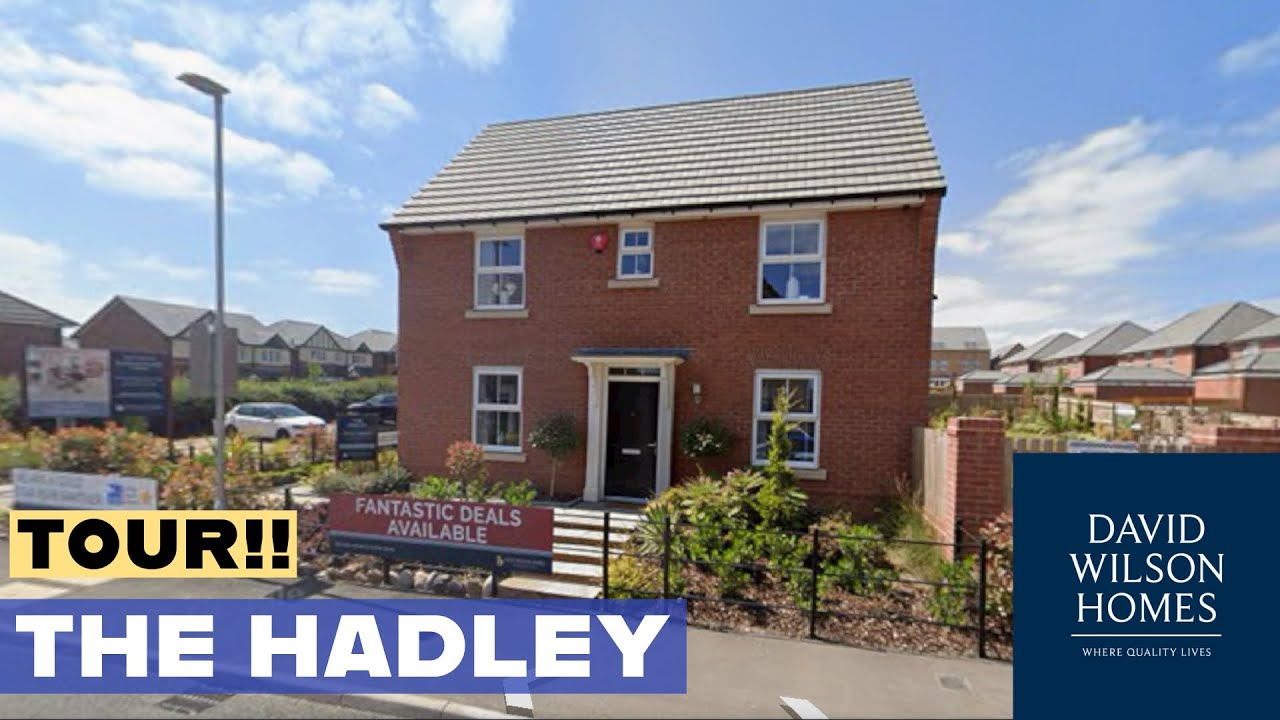 INSIDE of David Wilson’s The HADLEY a beautiful 3 Bedroomed house type🏡 ...