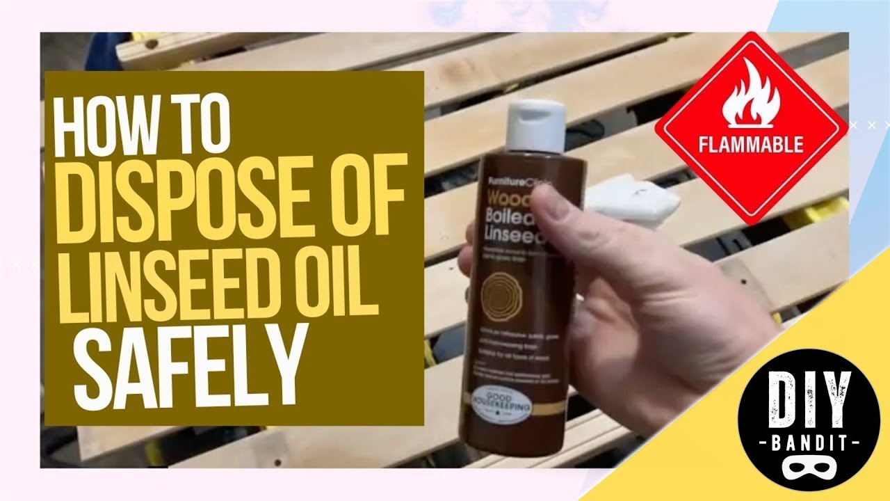 🔥 How to Dispose of Linseed Oil Rags and NOT Burn Your House Down - YouTube