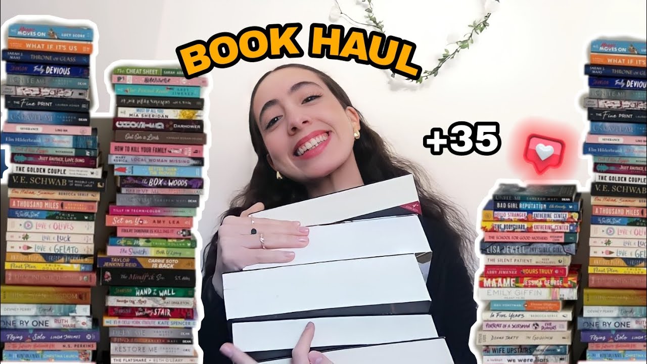 SUPER MEGA HAUL DE LIBROS (+35 nuevos libros) 📖 - YouTube