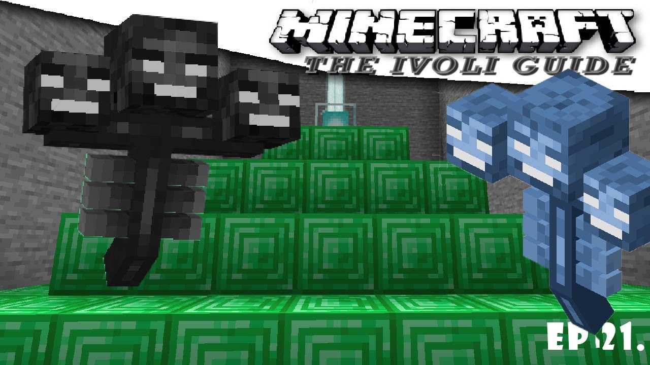 Wither Boss - HOW TO Survival Series (tutorial) - YouTube