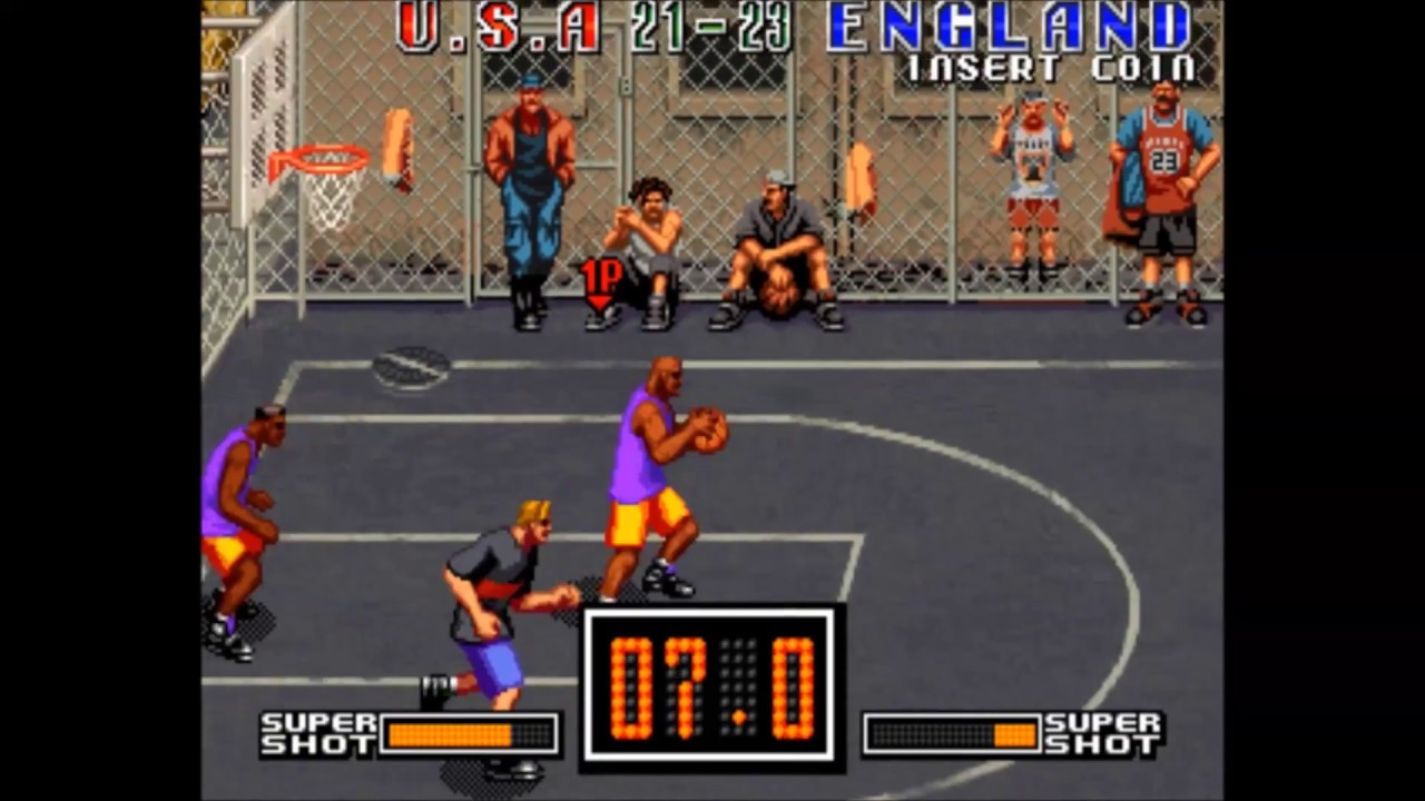 Street Hoop | Arcade Longplay | Team U.S.A - YouTube
