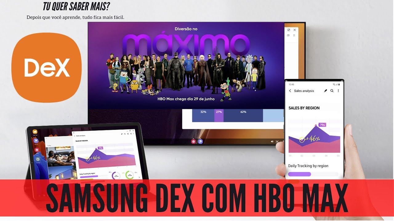 Samsung DeX com HBO Max - YouTube