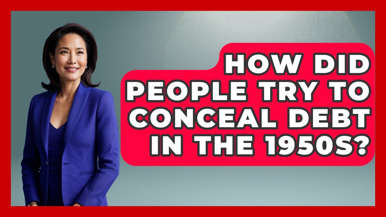 How Did People Try To Conceal Debt In The 1950s? - Im a 50s Baby - YouTube