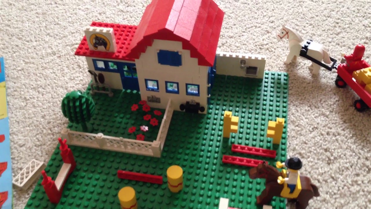 Lego 6379 Riding Stable (1986) - YouTube
