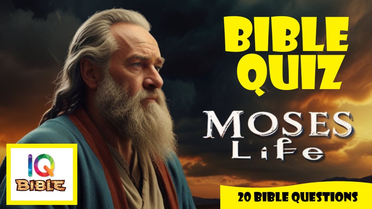 IQ's BIBLE QUIZ - Why This Moses Bible Quiz is IMPOSSIBLE! # ...