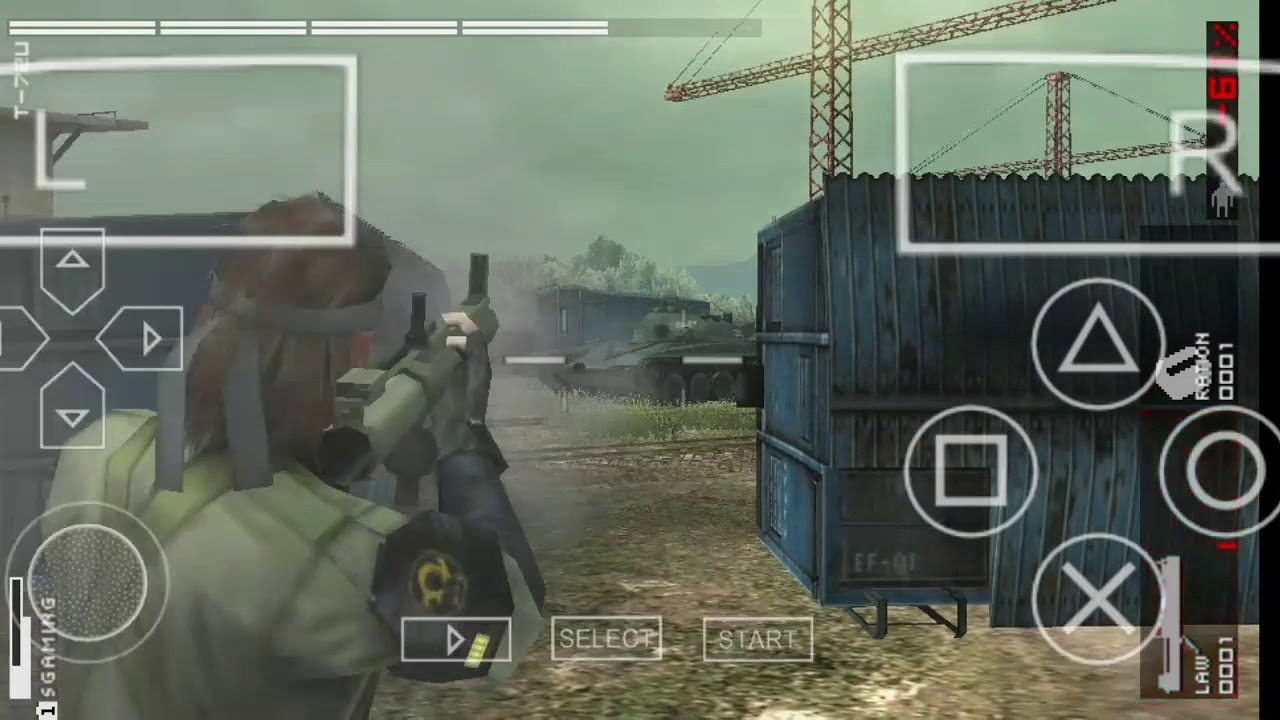 TANK BATTLE [MGS Peace Walker] - YouTube