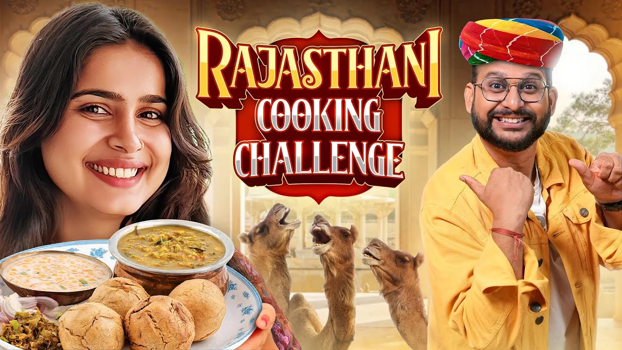 Cooking Challenge - Sahil vs Sonal 🫕🐪🍴| Rajasthan Special | Mad for Fun ...