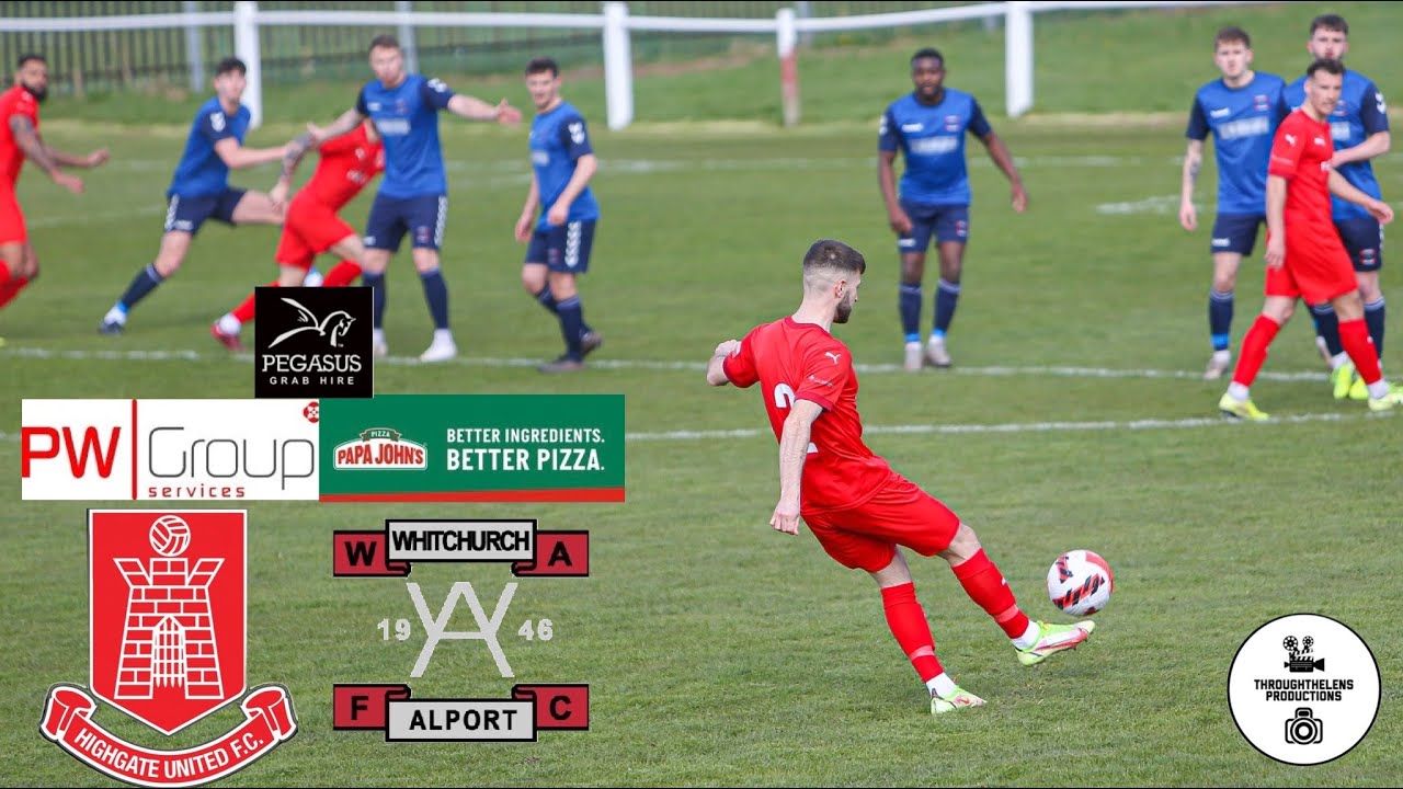 THE GATE DO THE DOUBLE OVER WHITCHURCH | HIGHGATE UNITED VS WHITCHURCH ...