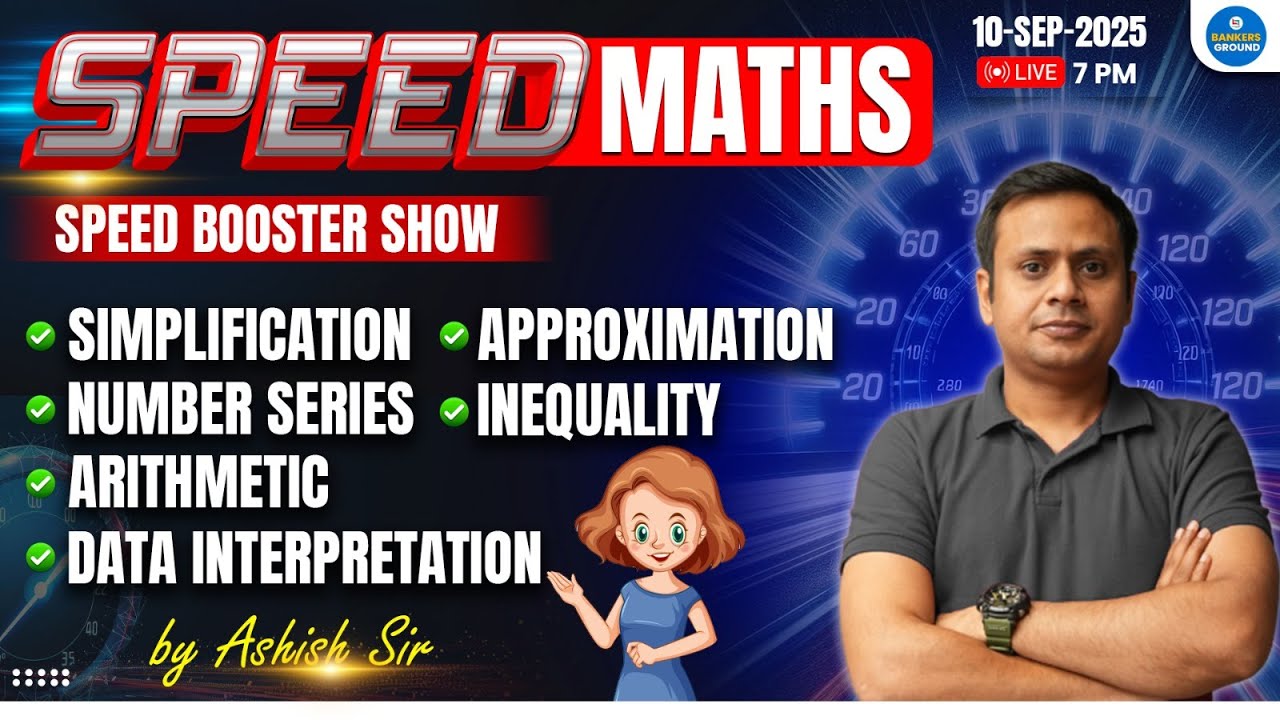 SPEED MATHS | Speed Booster Show | Simplification, Approximation ...