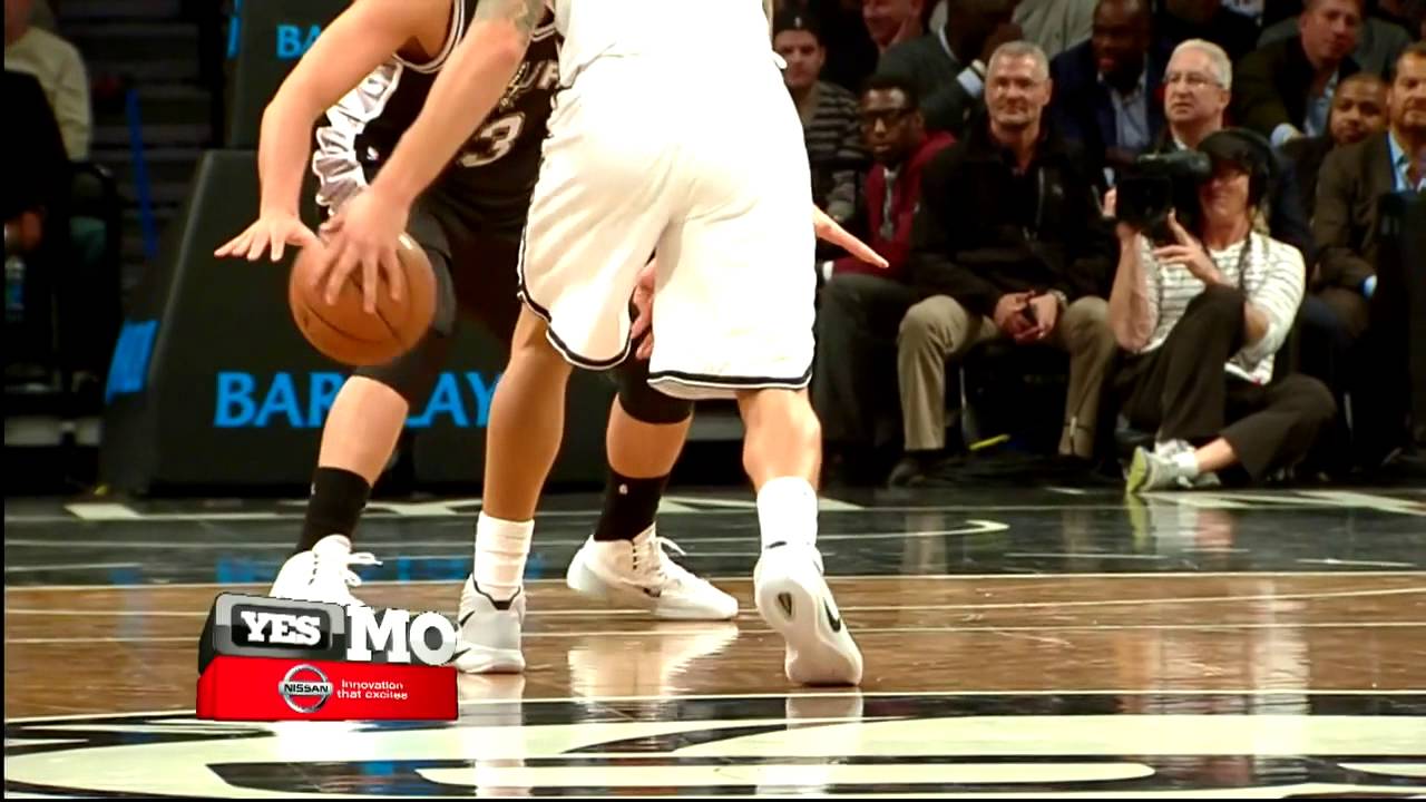 Deron Williams Sick Double Crossover on Marco Belinelli - YouTube