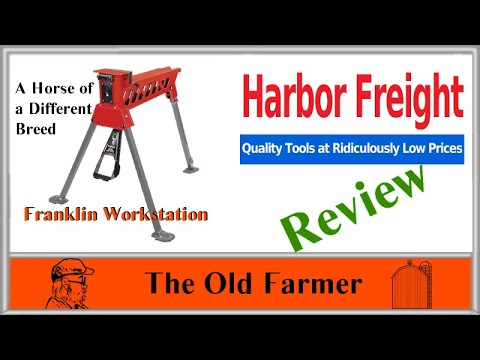 Harbor Freight Franklin Workstation - YouTube