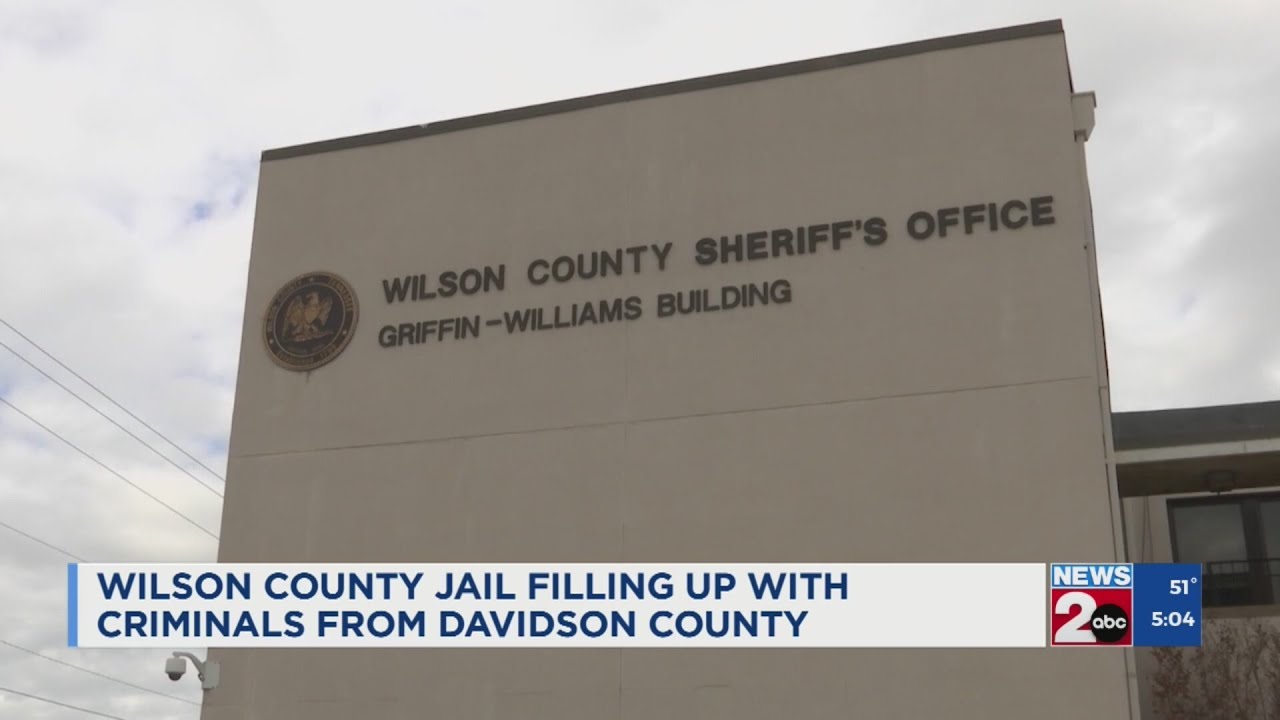 Wilson County jail filling with criminals from Davidson County - YouTube