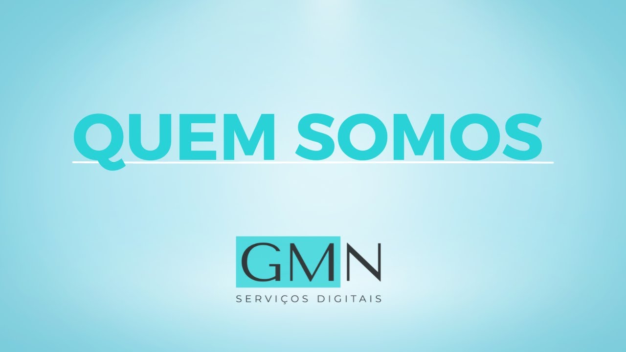 GMN SERVIÇOS DIGITAIS | Quem Somos - YouTube