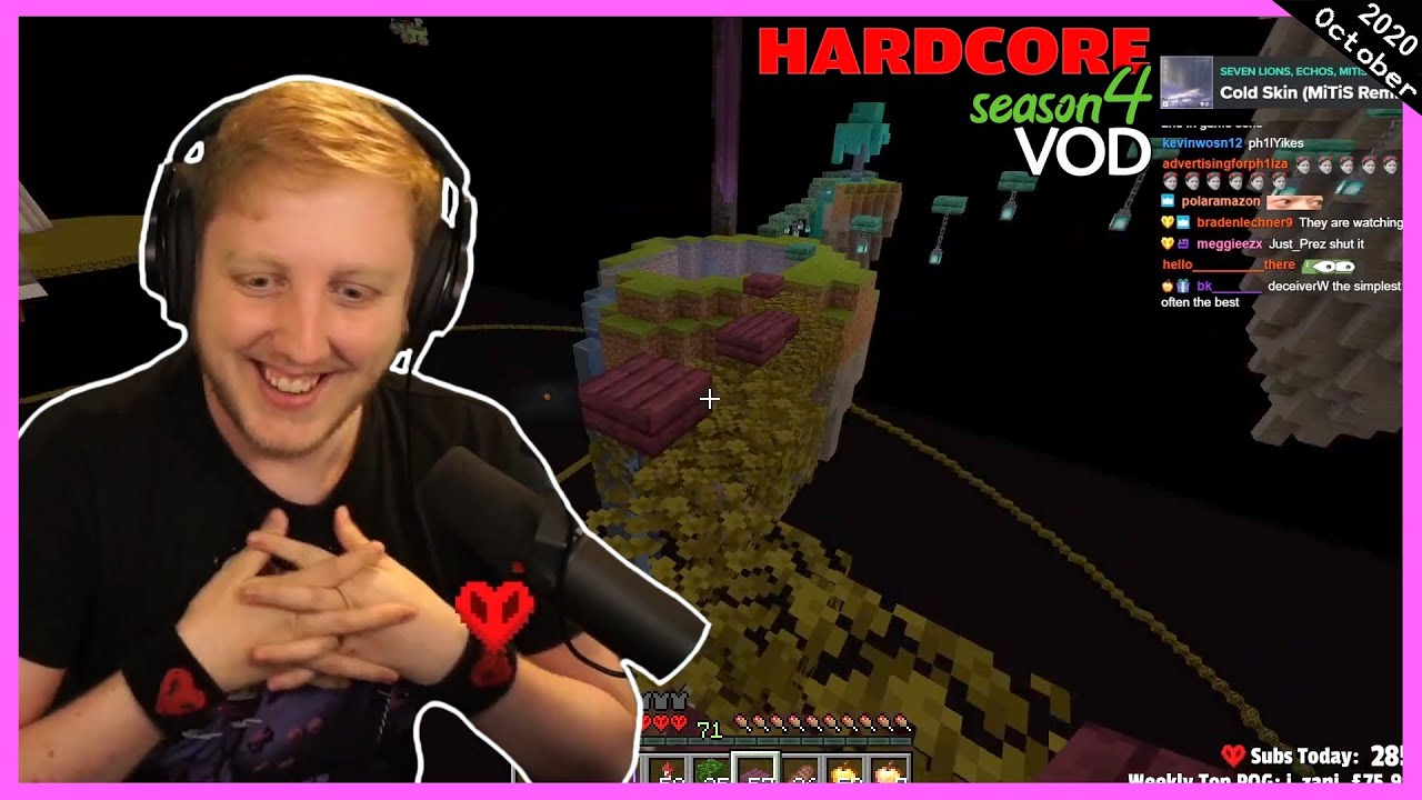 Hardcore boi we doin the thing - Philza VOD - Streamed on October 21 ...