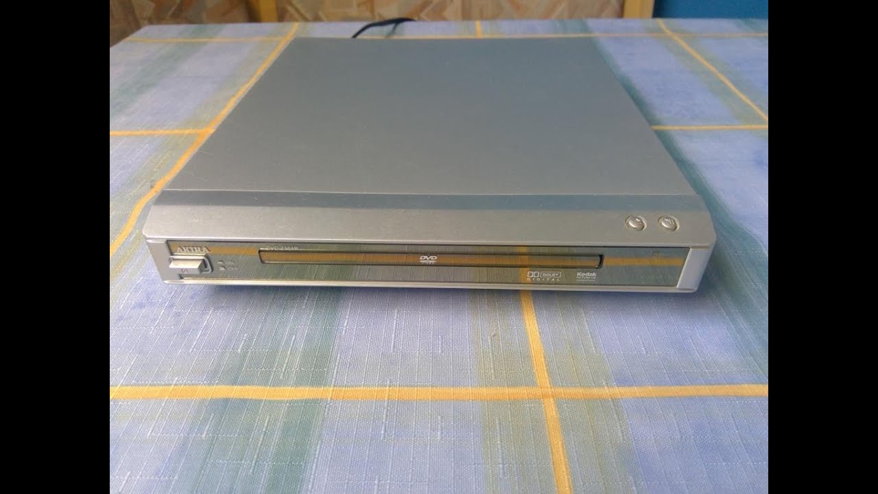 Japanese DVD Player Akira DVD-2104R (Hedgehog Service) - YouTube