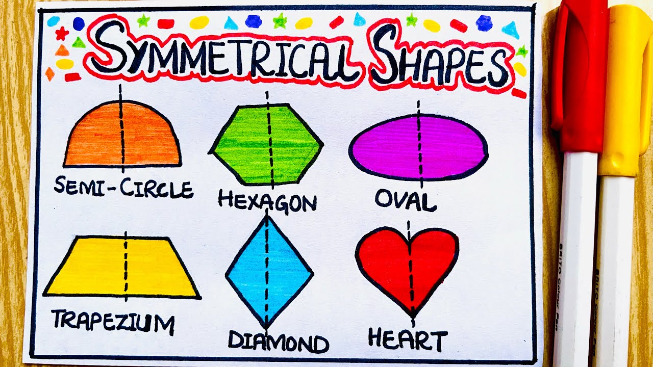 Symmetrical Shapes Drawing Project | How to Draw an Attractive ...