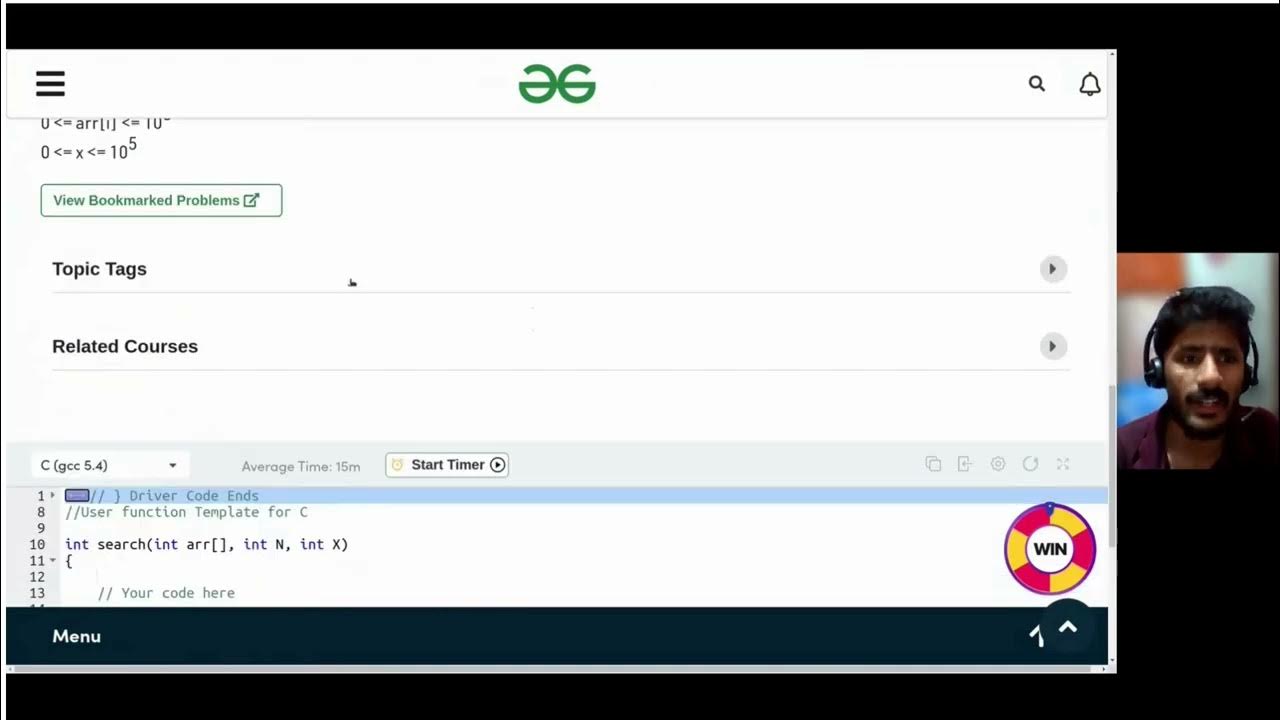 Search an Element in an array | Coder Army Sheet - YouTube