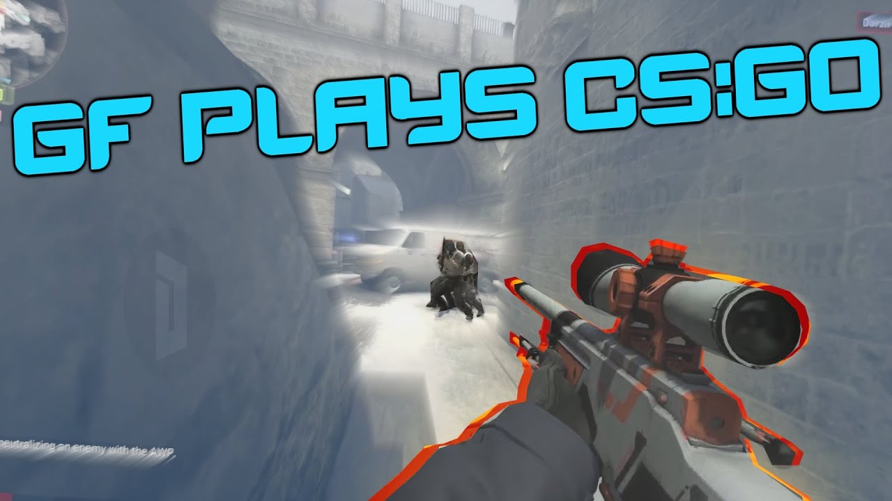 GIRLFRIEND PLAYS CS:GO - YouTube