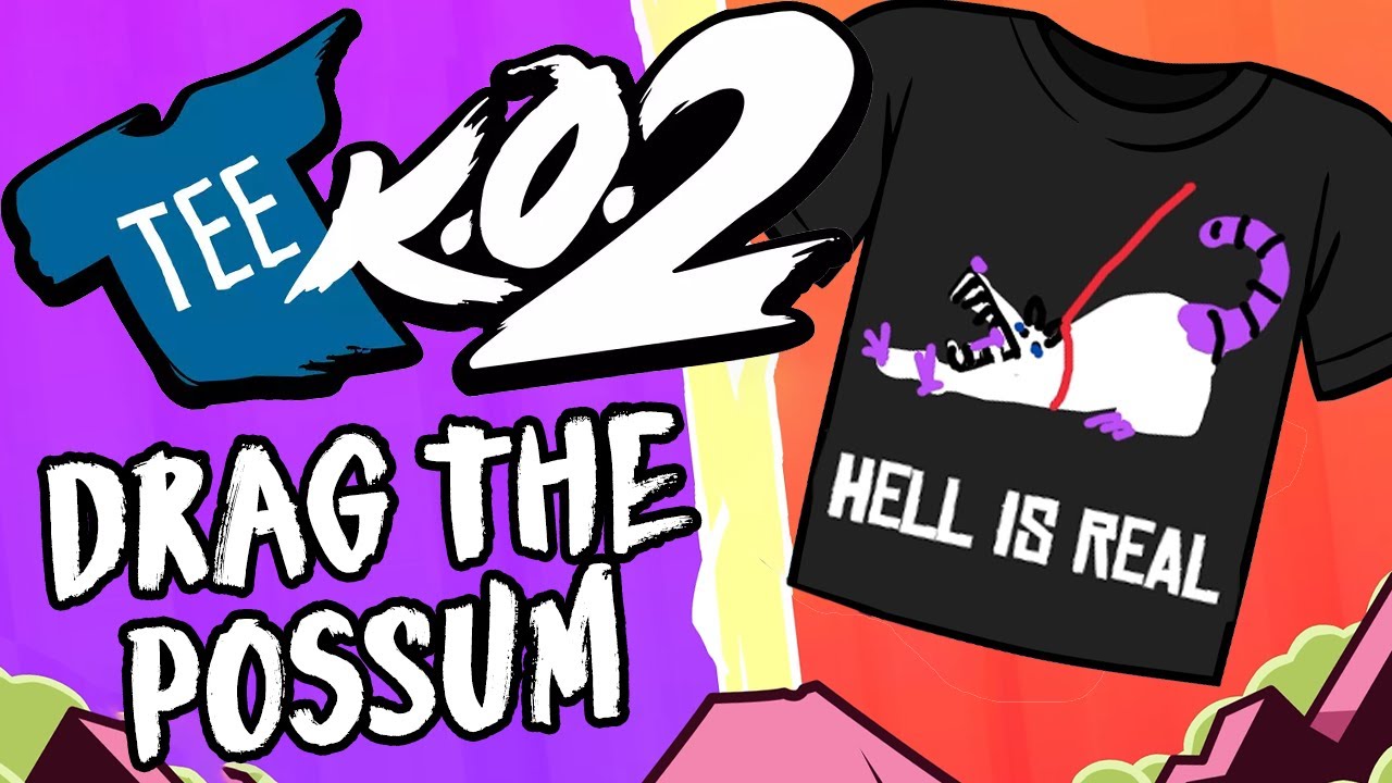 DRAG THE OPOSSUM!! - Tee K.O. 2 (Jackbox Party Pack 10) - YouTube