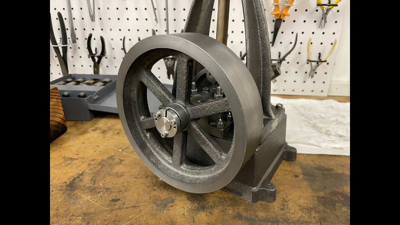 PM Research Number 4 - Part 12 - Machining the Flywheel - YouTube