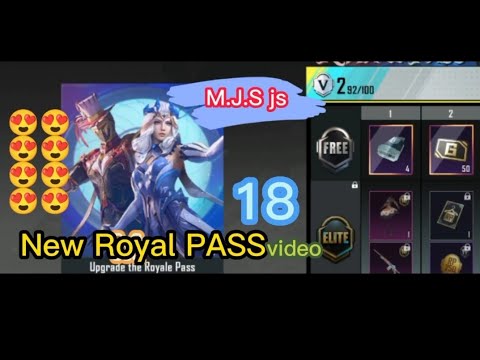 New Royal PASS 18|| M.J.S js ||PUBG Mobile Game video Royal pass 18 ...