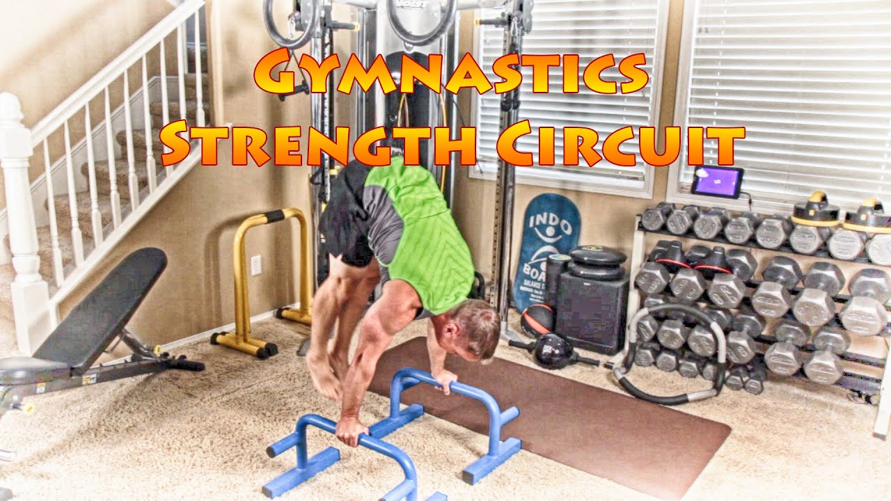 Gymnastics Strength Circuit - YouTube