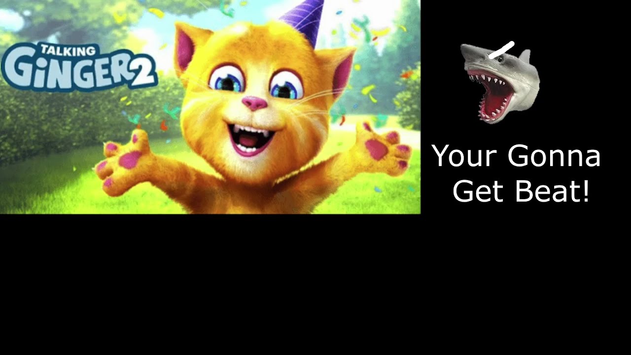 Shark Puppet Play's Talking Ginger 2 - YouTube