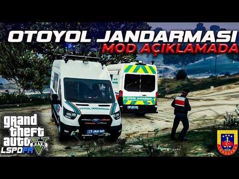 FORD TRANSIT OTOYOL JANDARMA - GTA 5 LSPDFR - MOD TANITIM
