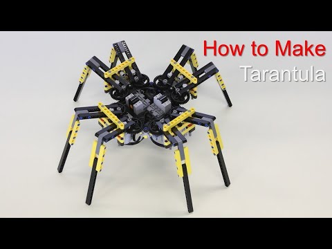 How to Make Tarantula by LEGO Technic - YouTube