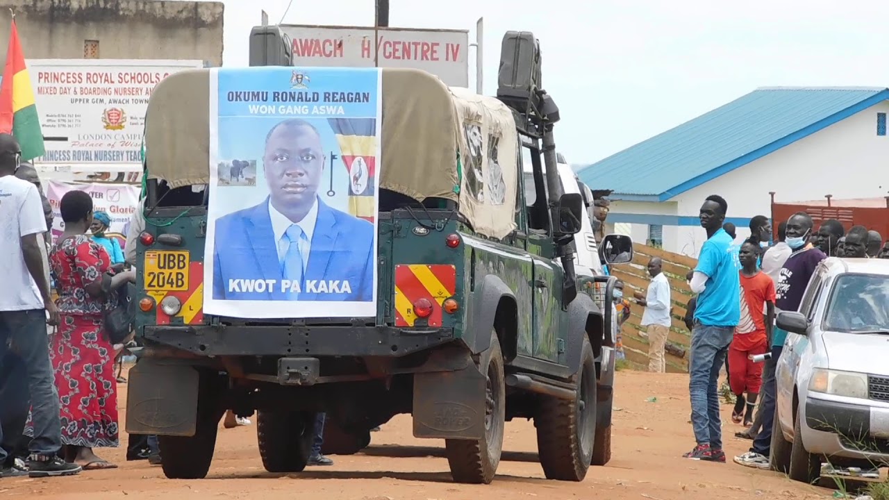 Gulu District Nomination for MP at Awach Town Council - YouTube