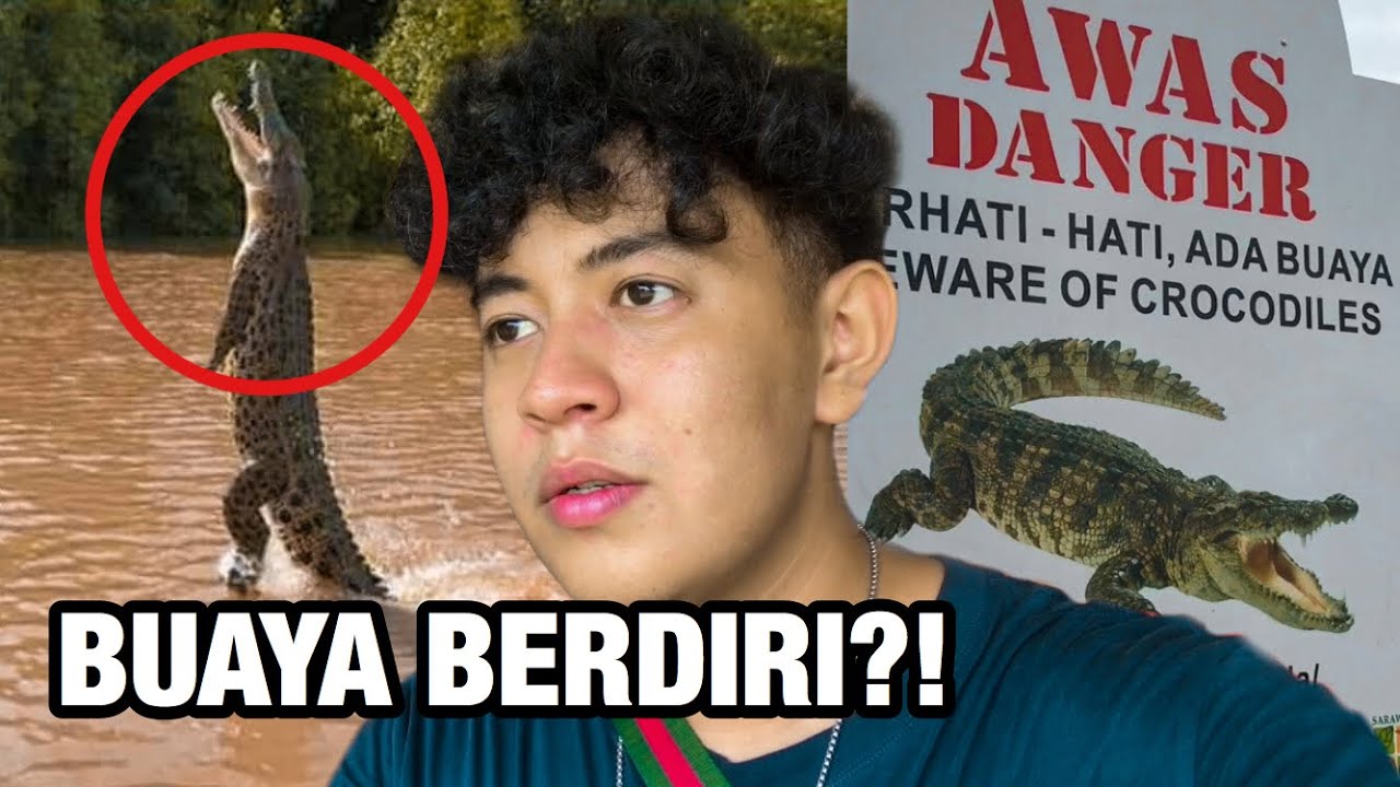 JUMPA BUAYA BERDIRI DEKAT SARAWAK?! | Rushdan Wafa Vlogs - YouTube