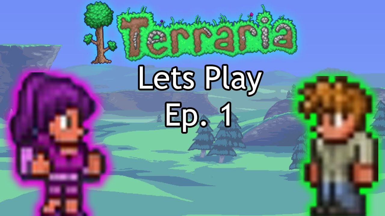Terraria Let's Play | Ep. 1: Deep in the Caverns - YouTube